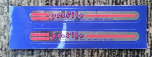 Profile Racing Retro Box Crank Arm Sticker/Decals | SW10266